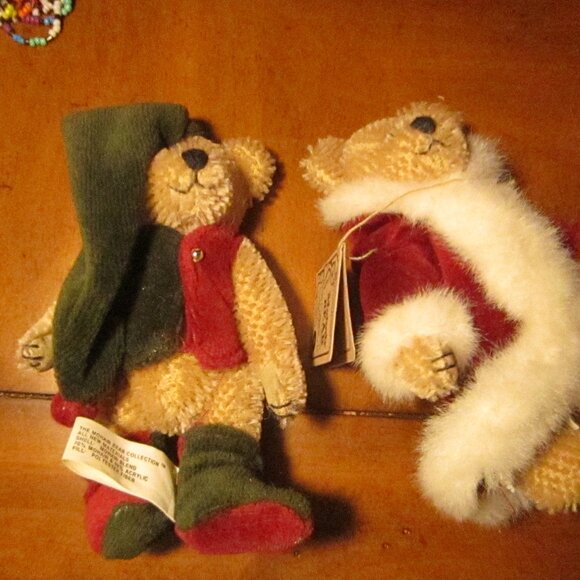 Boyds Bears | Holiday | Vintage Boyds Bears Plush Lot Of 2 Christmas ...